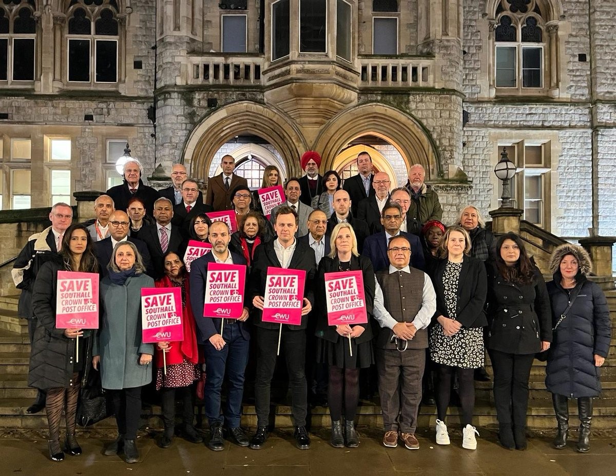 Ealing Labour Stands Against the Closure of Southall Crown Post Office ...